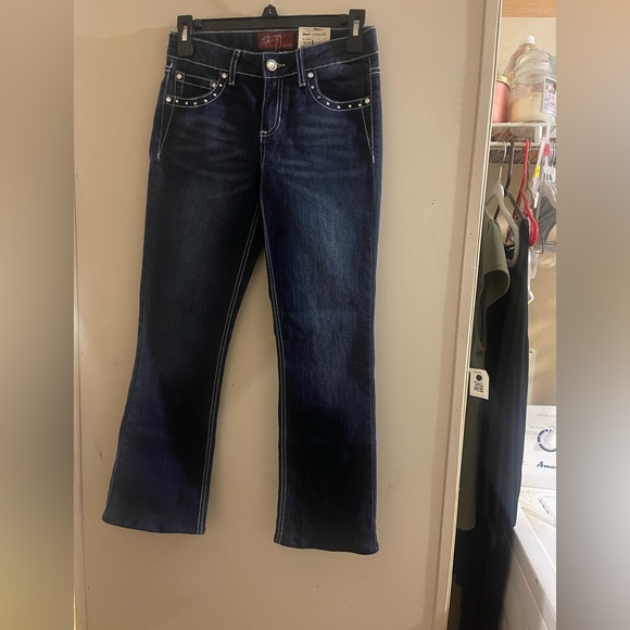 Arizona Jean Company | Jeans | Arizona Brand New Bedazzled Angel Winged ...